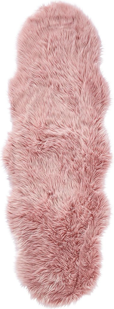 XXXLutz UMĚLÁ KOŽEŠINA, 60/180 cm, růžová Ambia Home - Kůže - 007821008957