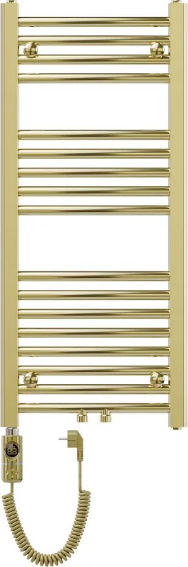 Mexen Ares, elektrické topné těleso 900 x 400 mm, 300 W, zlatá lesklá, W102-0900-400-2300-50