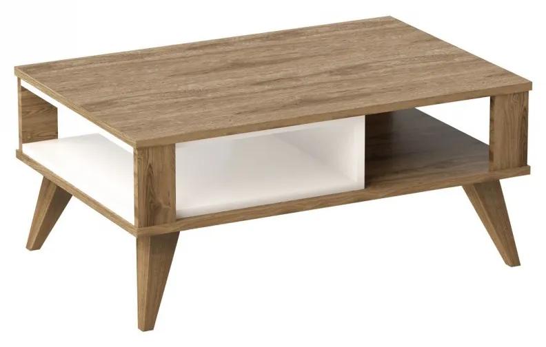 Konferenční stolek Ionis 90 cm hnědý