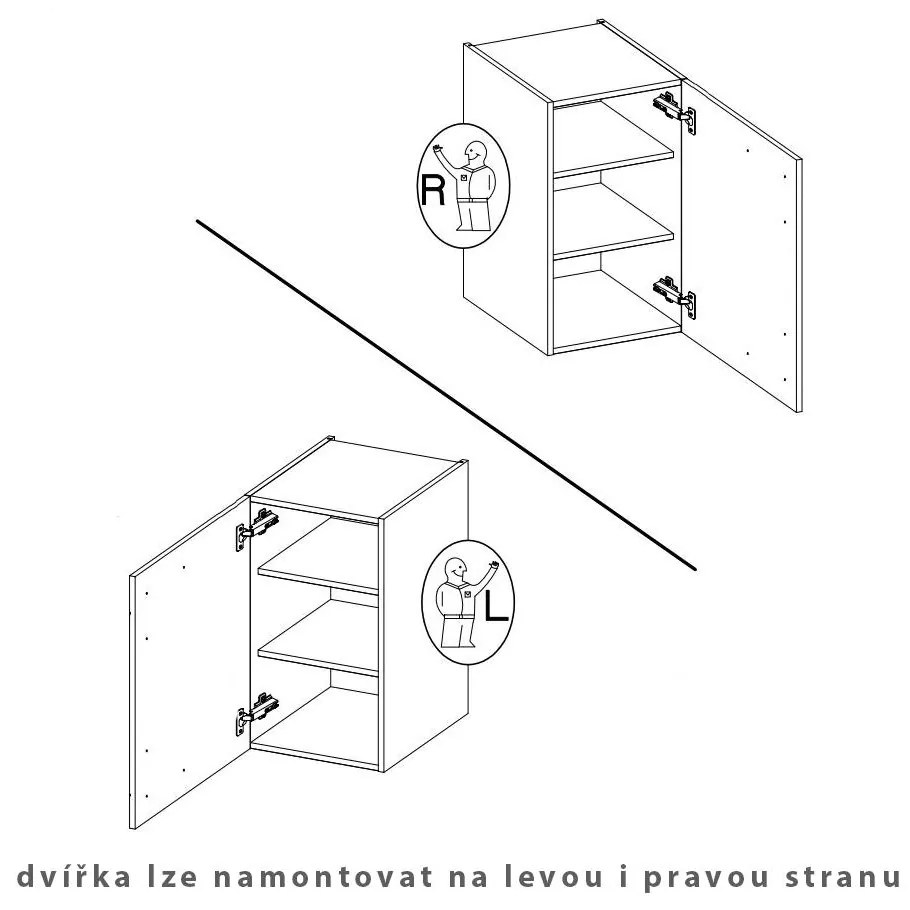 Kuchyňská linka LARA wh | 280 cm | UNI provedení | VÝBĚR TYPU ZÁSUVEK | bílá lesk