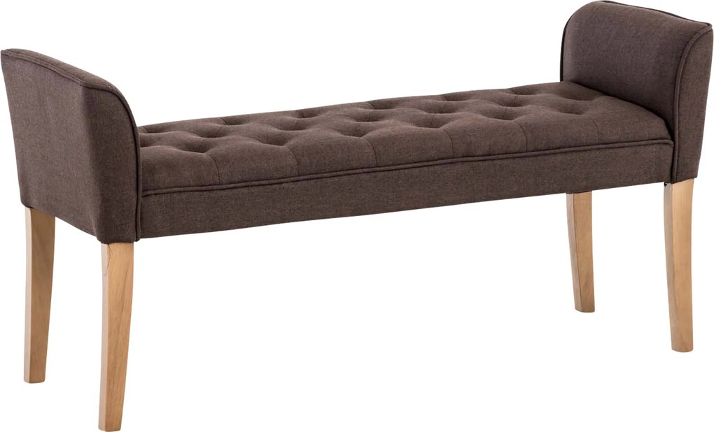 Chaiselongue Cleopatra, světlý antik – hnědá