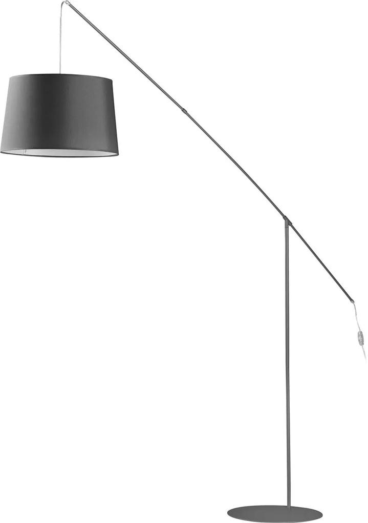 Stojací moderní lampa FIORENZO, šedá Tlg FIORENZO