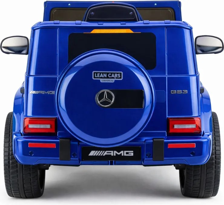 LEAN CARS Elektrické autíčko Mercedes AMG G 63 modré lakované