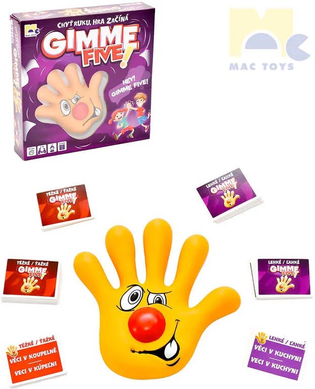 MAC TOYS Hra Gimme five! *SPOLEČENSKÉ HRY* m1811073