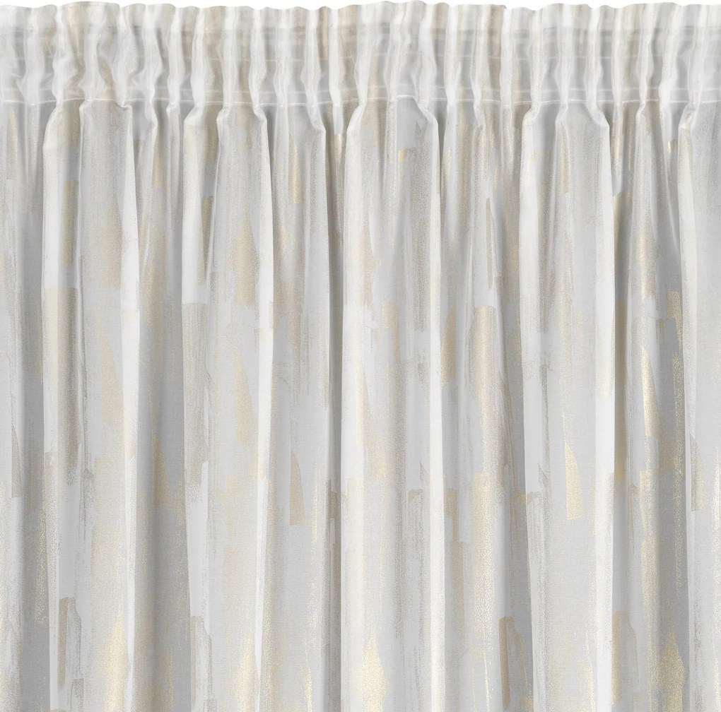 ZÁCLONA NA PÁSCE ILARA 140X270 CM VZOROVANÁ