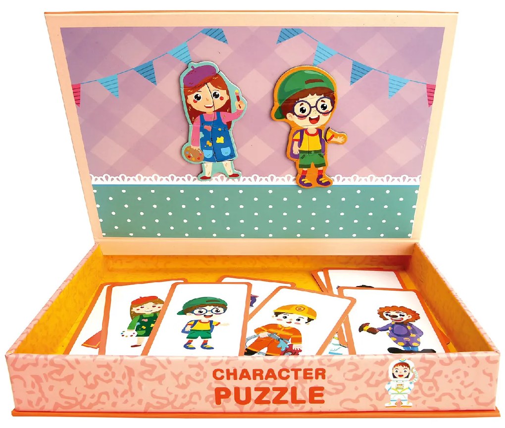 Bino Magnetické puzzle Postavičky