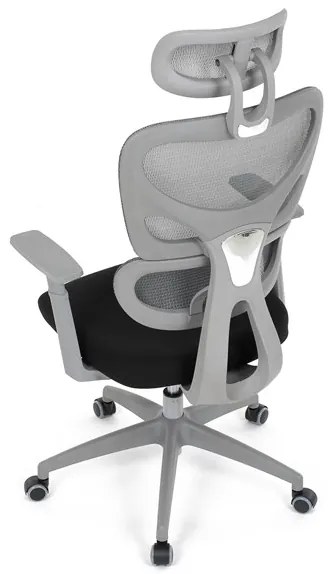 Autronic Kancelářská židle KA-K2081 Barva opěráku: Šedá