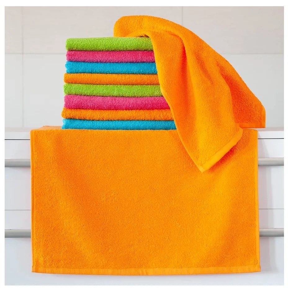 Veba ručník forte - oranžová 50x100