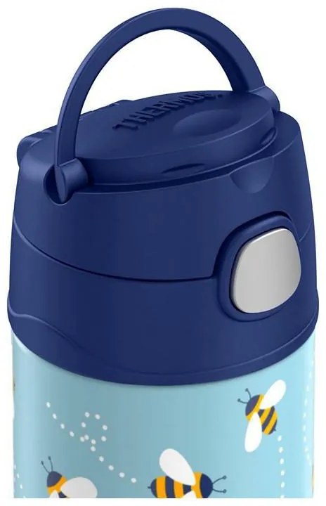 Thermos Dětská termoska s brčkem 355 ml Květy