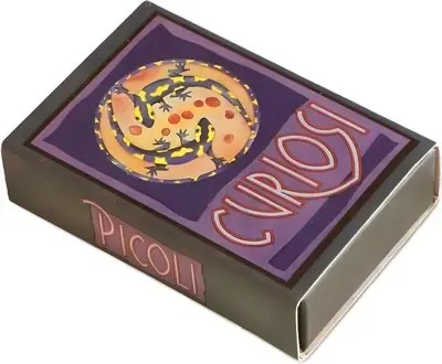 CURIOSI Kulaté puzzle Picoli: Mlok / 33 dílků / průměr 9 cm