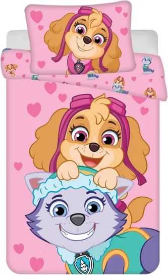 Jerry Fabrics Povlečení do postýlky Paw Patrol 526 baby 100x135, 40x60 cm