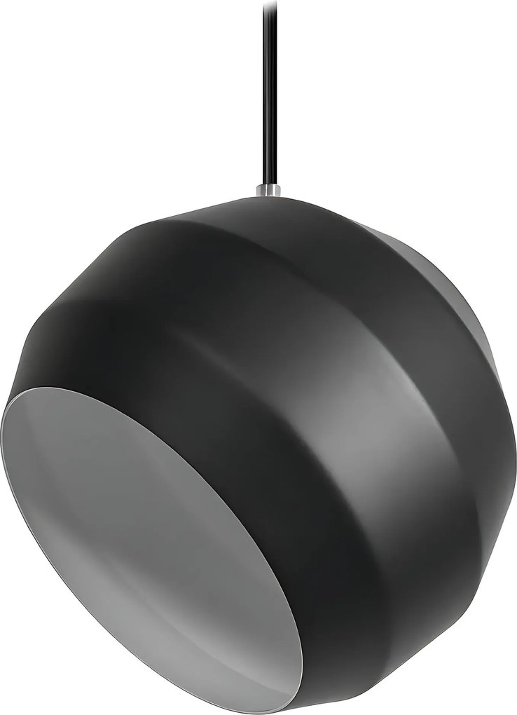 Toolight - Stropní lampa 1xE27 APP381-1CP, černá, OSW-05013