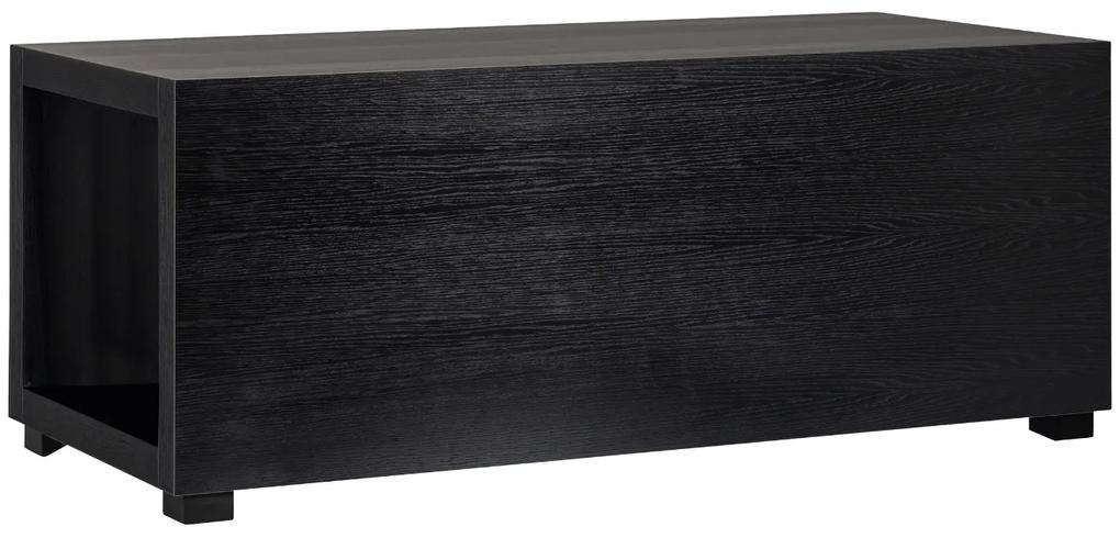 OnaDnes -20% Černý dubový konferenční stolek Richmond Oakura 104 x 45 cm