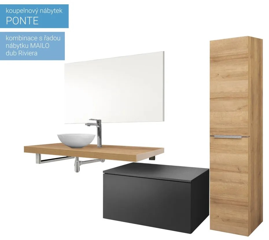 Mereo Mereo, Ponte, koupelnová skříňka 70 cm, Multidecor, CN291ARS1