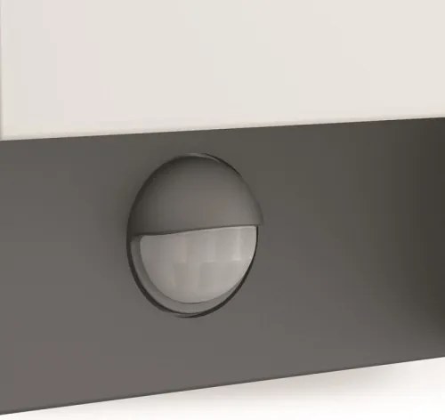LED venkovní nástěnné svítidlo Philips Arbour 16461/93/16 6W 600lm 2700K teplá bílá, s pohybovým čidlem