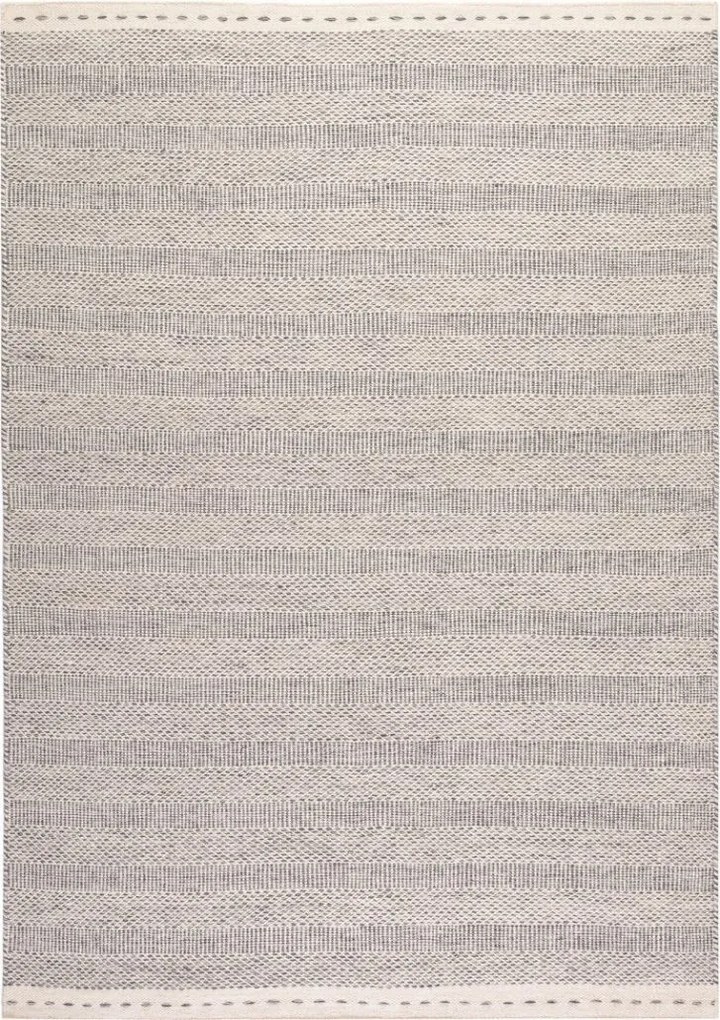 Obsession, Ručně vázaný kusový koberec Jaipur 333 Silver, 80x150, šedá, chodba / předsíň