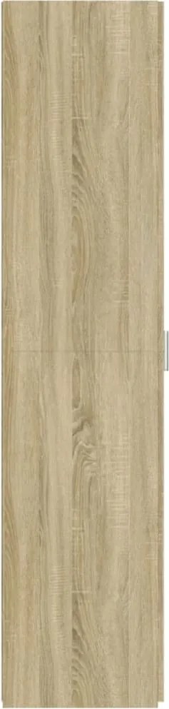 Skříň highboard dub sonoma 50 x 42,5 x 185 cm kompozitní dřevo 3281415
