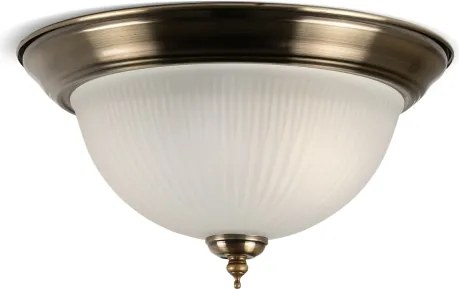 BRILAGI - Stropní svítidlo FRESCO 2xE27/40W/230V pr. 28 cm mosaz
