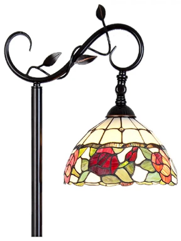 Stojací lampa Tiffany – 40x27x152 cm