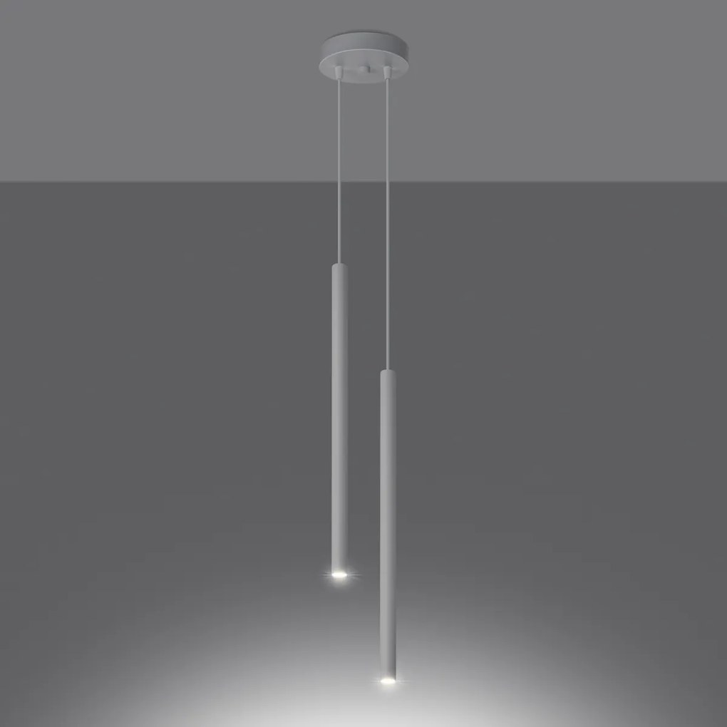 Sollux Lighting Závěsné svítidlo PASTELO 2 bílé