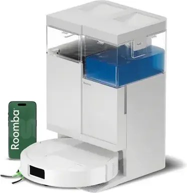 iRobot Roomba Combo Plus 515 + AutoWash dock bílá / Robotický vysavač