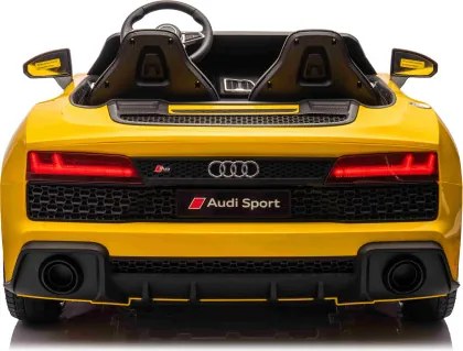 Elektrické autíčko Audi Spyder R8 LIFT žluté
