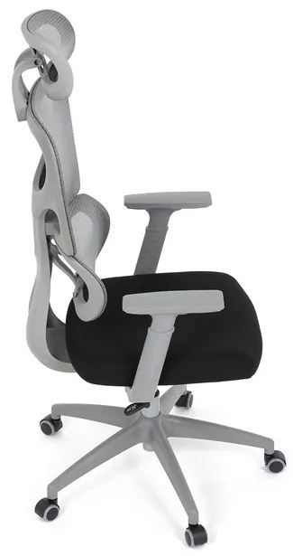 Autronic Kancelářská židle KA-K2081 Barva opěráku: Šedá