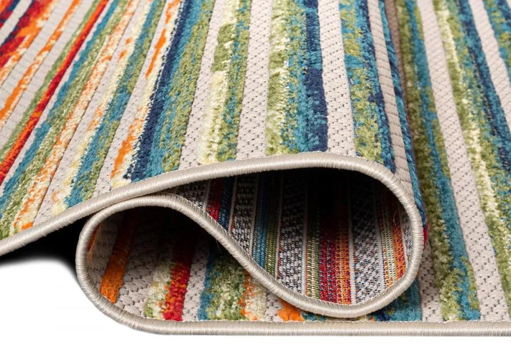 Kusový koberec Proužky vícebarevný 160x229cm