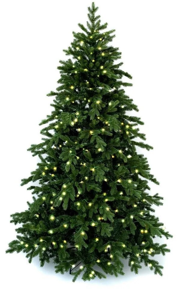 Umělý vánoční stromek 3D Smrk Exkluzivní 240cm LED600