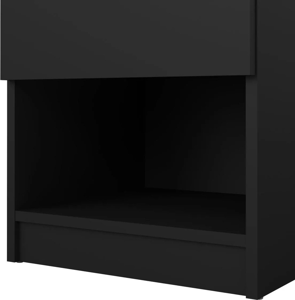 FALCO Noční stolek Simplicity 238 černý mat