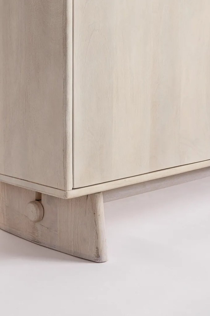 BIZZOTTO Designový TV stolek ELISHEVA světlý 0746994