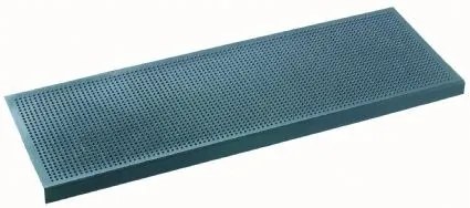 Vopi Nášlap na schody gumový, samolepící - 25x75 obdélník (rozměr včetně ohybu)