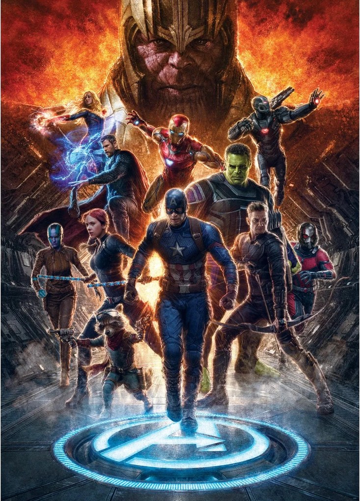 Komar Vliesová fototapeta Avengers vs Thanos 200 x 280 cm