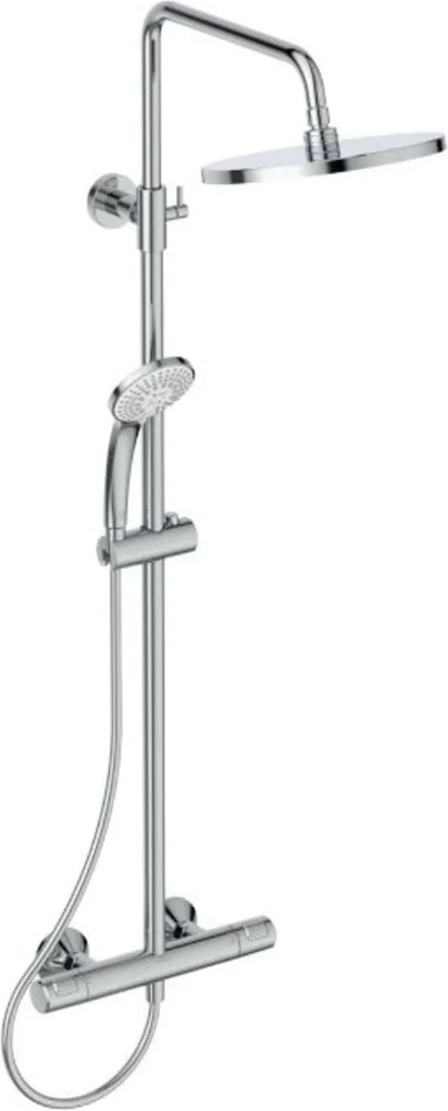 Ideal Standard Ceratherm T25 - Sprchový set s termostatem, průměr 25 cm, 3 proudy, chrom A7700AA