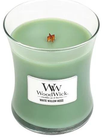 WoodWick Svíčka oválná váza 85g - Vrba a mech