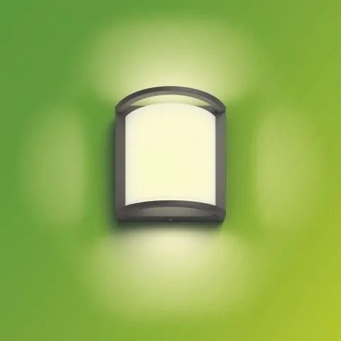 PH 17391/93/P0 LED Venkovní nástěnné svítidlo Samondra 17391/93/P0 antracit 2700K - PHILIPS (915005554401)