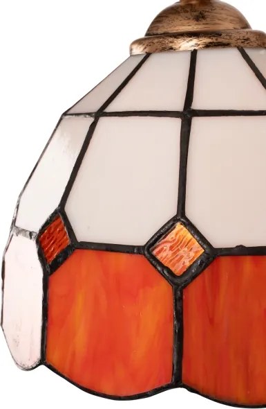 BRILAGI - Tiffany vitrážová nástěnná lampa SIENNA 1xE14/40W/230V
