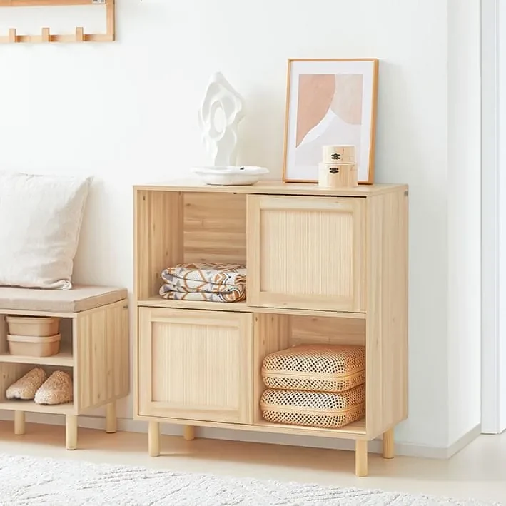 Sobuy SoBuy FSB87-N Sideboard s posuvnými dveřmi Kuchyňská skříň ...