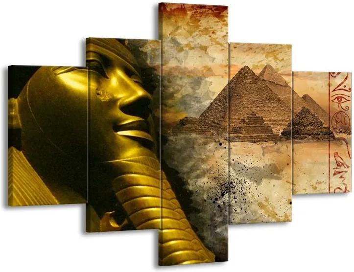 Faraon a pyramidy 100x70 cm