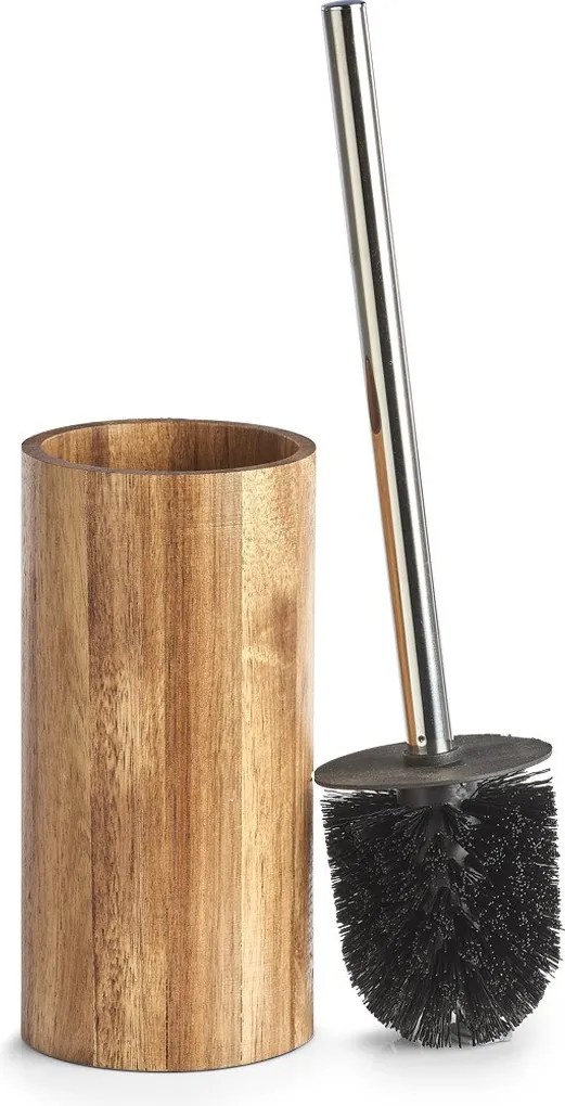 Kartáč wc + štětec, akáciové dřevo, ZELLER