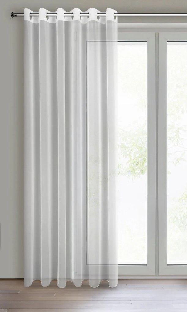 ZÁCLONA ESEL 135X250 CM BÍLÝ