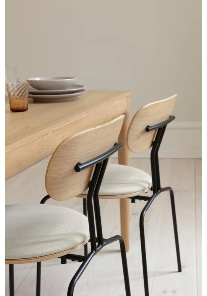 Černo-antracitová jídelní židle Curious – UMAGE