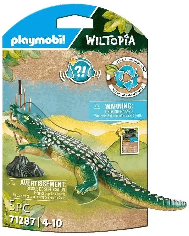 Stavebnice playmobil 71287 wiltopia - aligátor