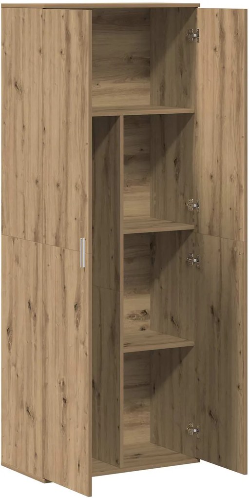 Vysoký bufet 70 x 33,5 x 180 cm Kompozitní dřevo Artisanový dub 3365565