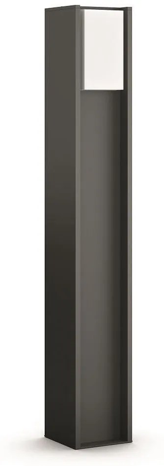 PH 16474/93/P0 Hue White venkovní sloupkové svítidlo Philips Turaco 16474/93/P0 antracitové, 2700K, 80cm - PHILIPS HUE (915003761602)