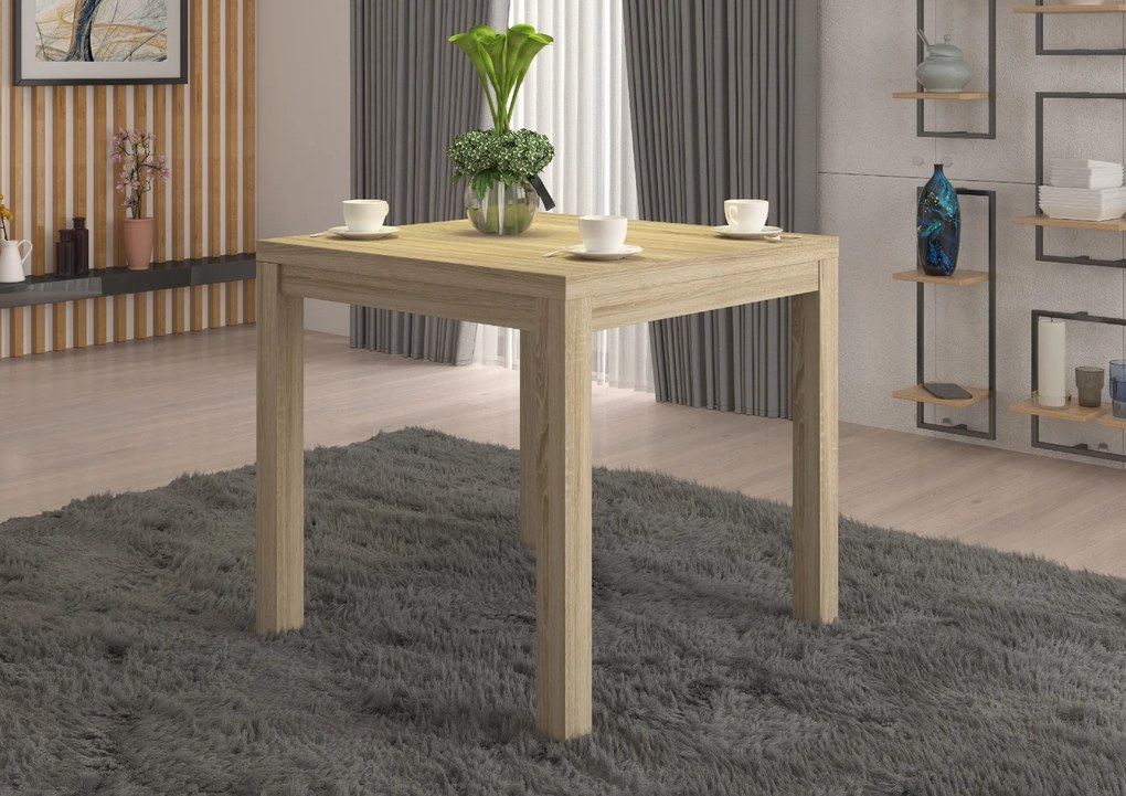 ADRK Furniture Konferenční stolek OLAF 1 80x80 CT-Ola-1-S-H068