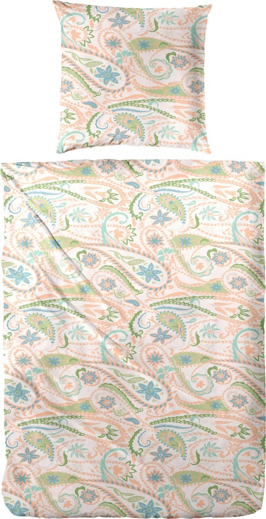 XXXLutz POVLEČENÍ, makosatén, béžová, 135/200 cm - Online Only povlečení - 005695009202