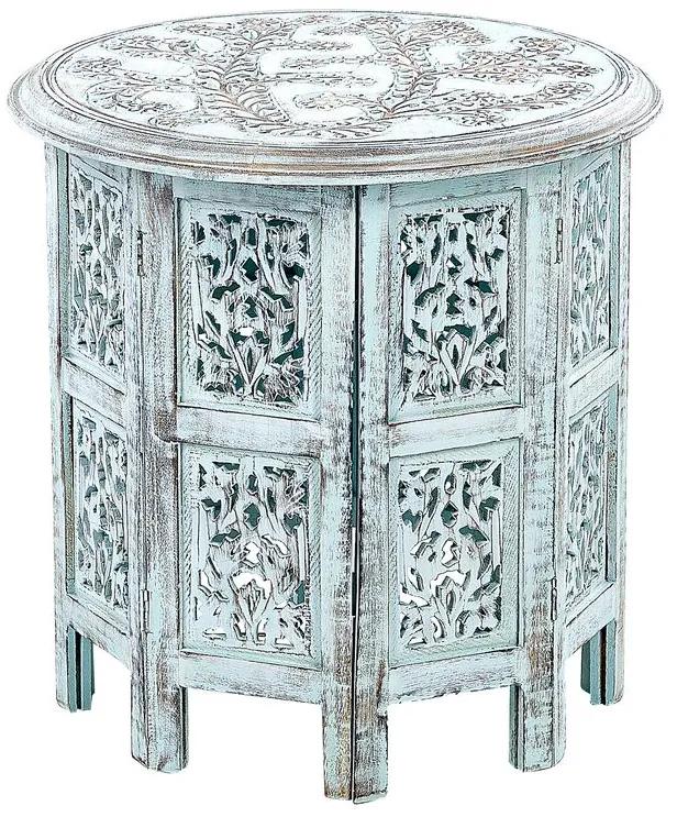 Konferenční stolek Brystal (modrá). 1078167