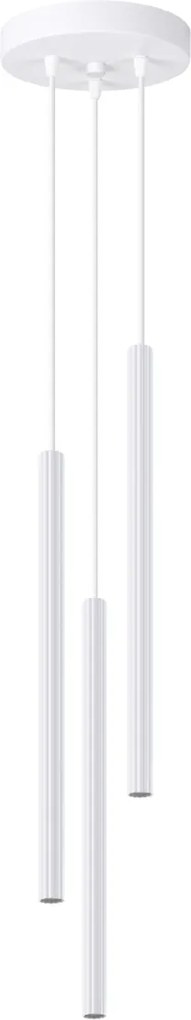 Sollux Lighting Závěsné svítidlo ARCHE 3P bílé
