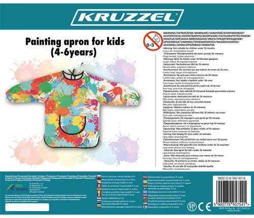 Ochranná zástěra voděodolná 4-6L Kruzzel 26122